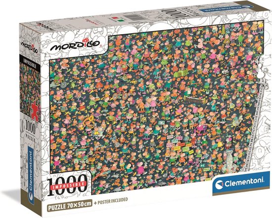 1000 Stukjes Puzzel voor Volwassenen en Jongens - Themapuzzel, Compacte ...
