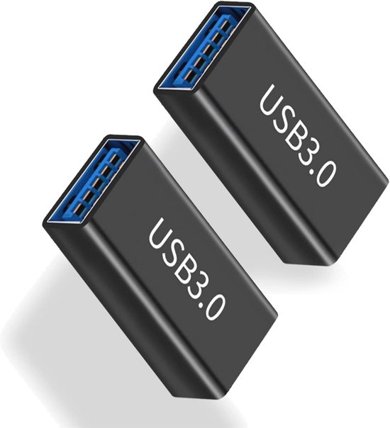USB 3.0 adapterstecker - Verleng twee USB aansluitingen (2 stuks) | bol