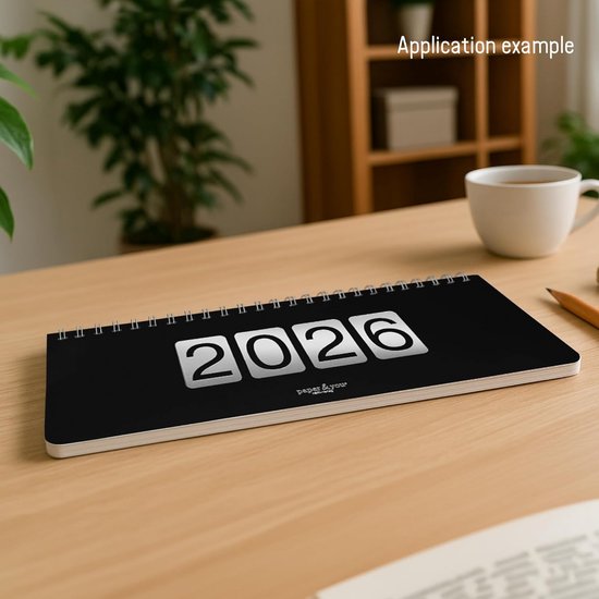 Weekkalender 2026 Bureaukalender Liggend Jaaroverzicht Duurzaam | bol