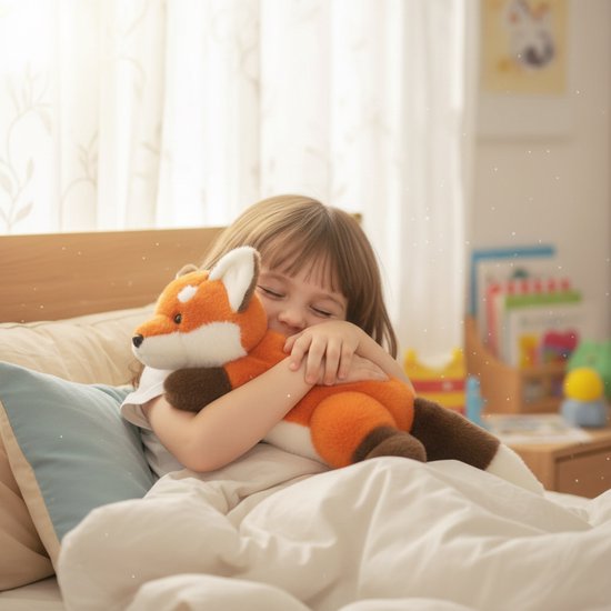 Creasowl® Vos Knuffel – Superzachte Pluche Vos – Cosy Knuffelvriend ...