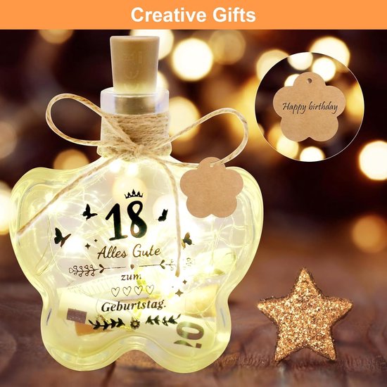18th Birthday Gifts Girls Boys Money Gift for 18th Birthday Girls LED ...