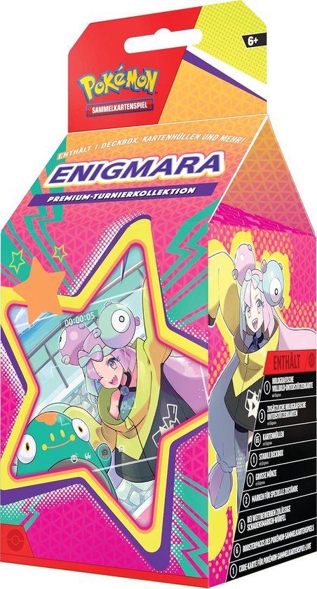 Pokémon TCG: Enigmara Premium Toernooi Collectie met 6 Boosterpacks ...