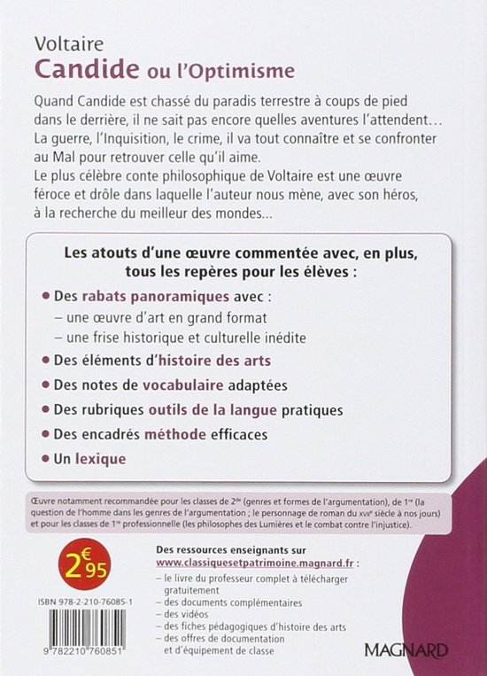 Candide: Volledige Tekst Filosofisch Verhaal van Voltaire ...
