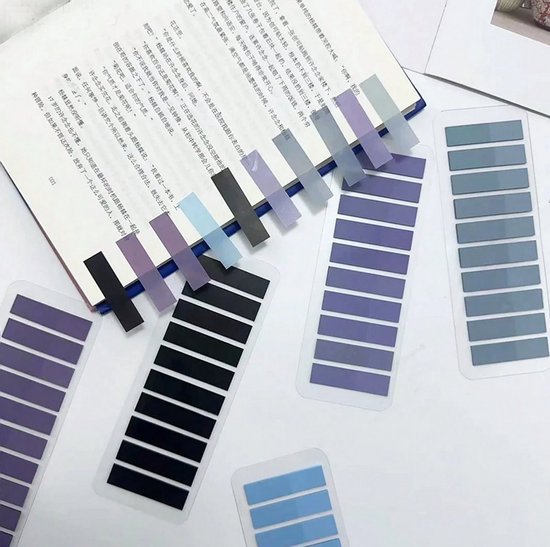 Index Tabs Sticky Notes – 200 tabs/stickers – Twilight Frost – Sticky ...