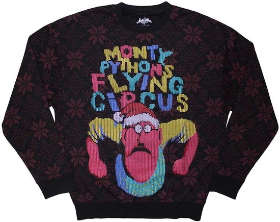 Monty Python - Flying Circus Grumpy Man Sweater/trui - M - Zwart | bol