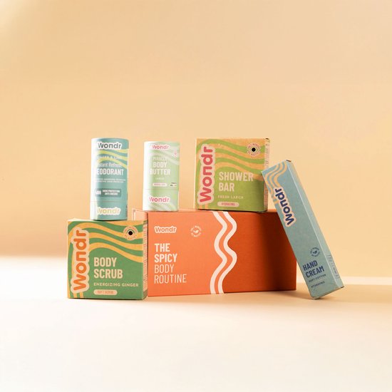 The Spicy Body Routine - Wondr Gift - Full body care met pit | bol