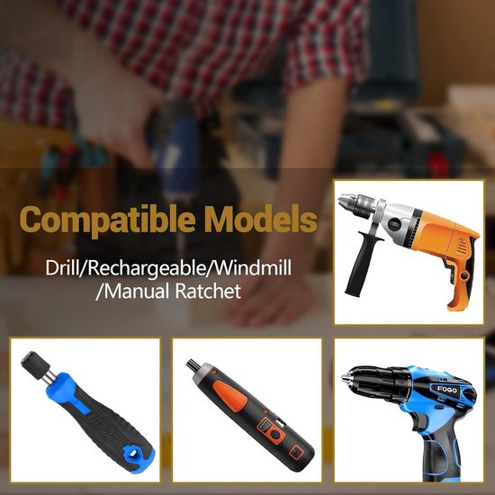 Allecta - T20 Torx schroevendraaier bits 1/4 inch hex shank met ...