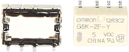 KARZO - 5 Stuks SMD Signaalrelais voor Omron Relais - 5V DC G6K-2F-Y ...