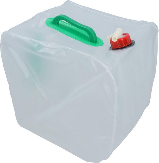 Inklapbare 20L Watercontainer Met Kraan – Portable Drinkwatertank Voor ...