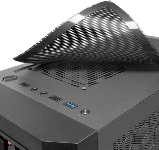 Gaming PC Behuizing Micro ATX met Volledig Mesh Ontwerp en FRGB ...
