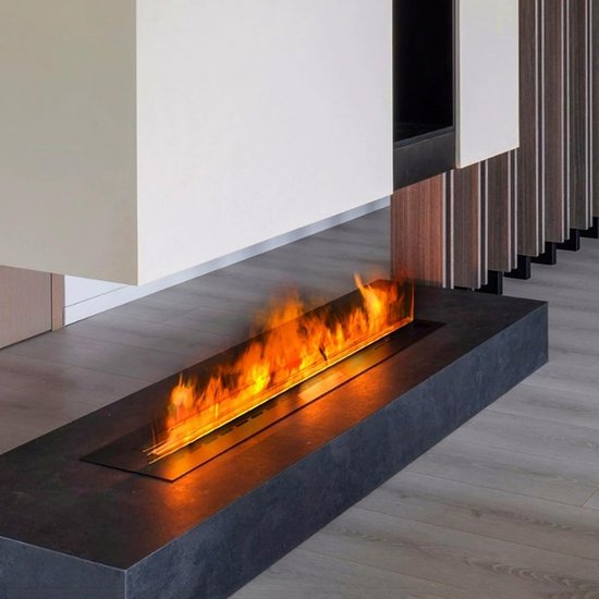 Decoratieve Waterdamp Open Haard met 3D Verstuivingsvlam voor ...