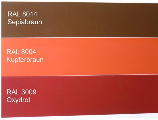 Aluminium Hoekprofiel 90 Graden 2 Meter Lang RAL 8014 Donkerbruin ...