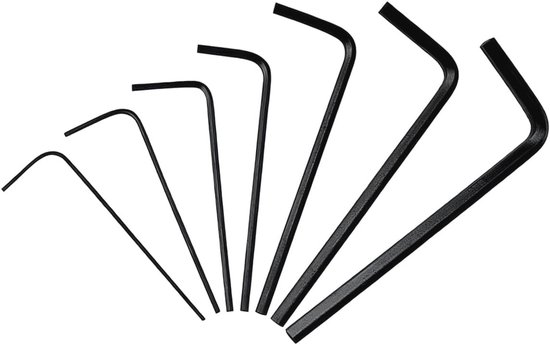 Mini Hexagon Inbussleutel Set 7 Stuks - Universele Inbussleutels voor ...