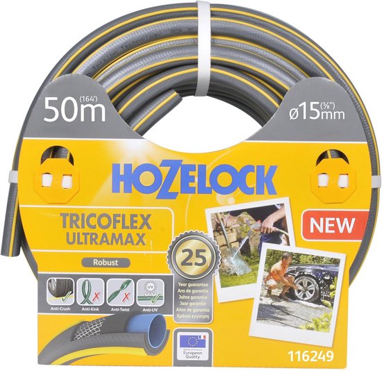 50m Tricoflex Ultramax Tuinslang - 15mm Diameter | bol