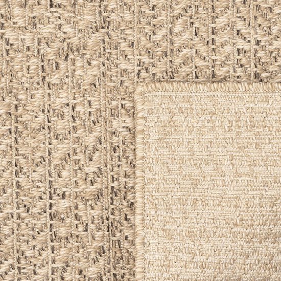 Weerbestendig Tapijt voor Binnen en Buiten - Natuurlijke Jute-Look (80 ...