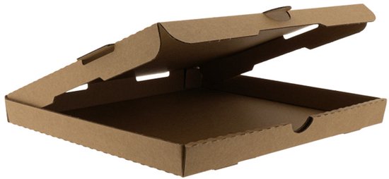 Pizzadoos Kraft - 32x32x3cm - 50 st/ds. | bol