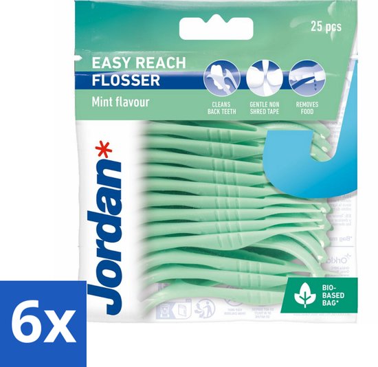 Jordan - Flosser - Easy Reach - Munt Smaak - 25 Ragers ...