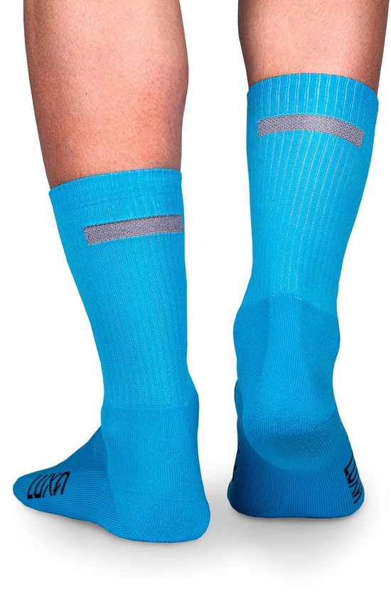 Luxa Vision Fietssok Fall - Turquoise - Reflectoren | bol