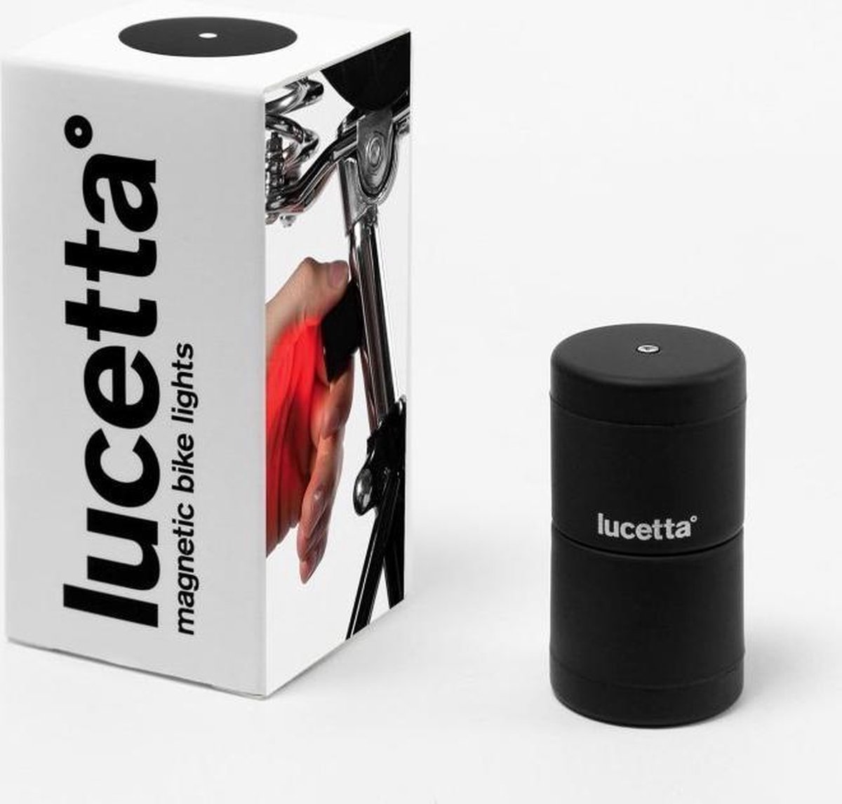 Lucetta Magnetic Bike Lights - Fietsverlichtingsset - LED - Batterij ...