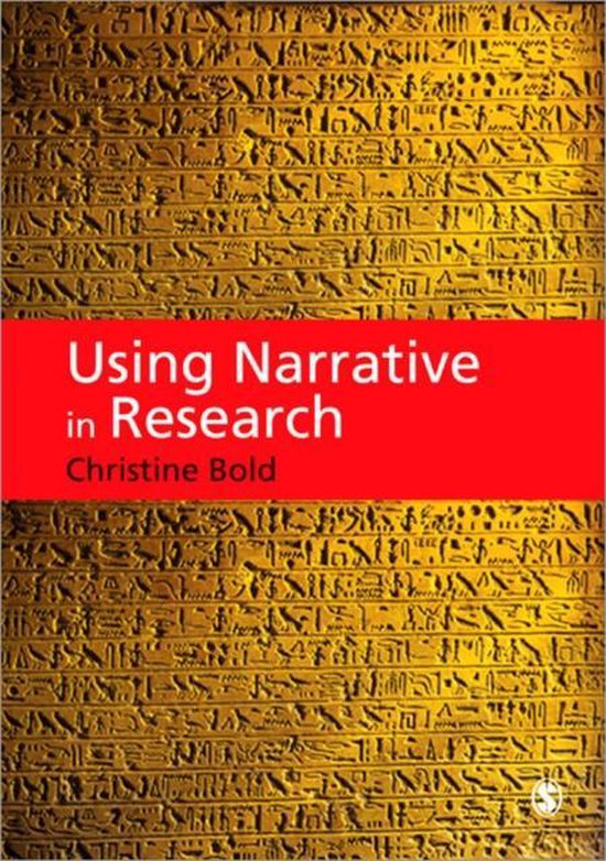 Using Narrative in Research | 9781848607194 | Bold | Boeken | bol