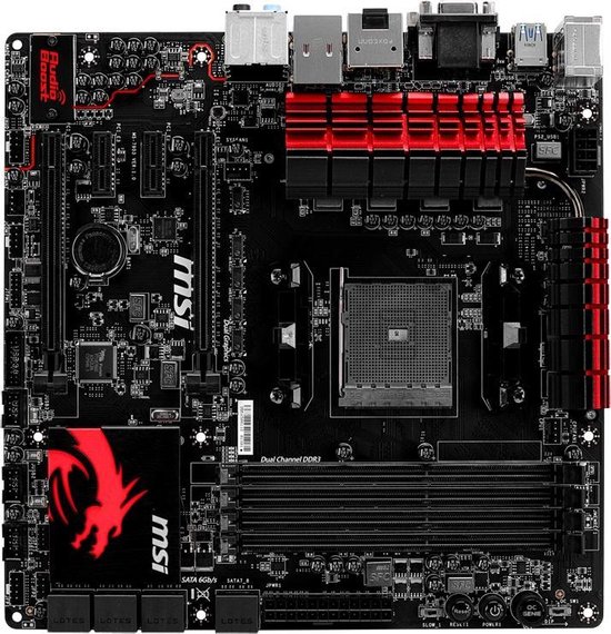 MSI A88XM GAMING A88X Socket FM2+ Micro ATX | bol