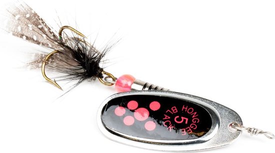 DLT Rooster - Spinner - Maat 5 - Honggee Black - 13 gr | bol.com