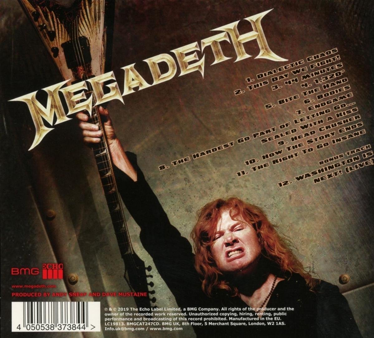 Endgame (2019 Remaster), Megadeth | CD (album) | Muziek | bol.com