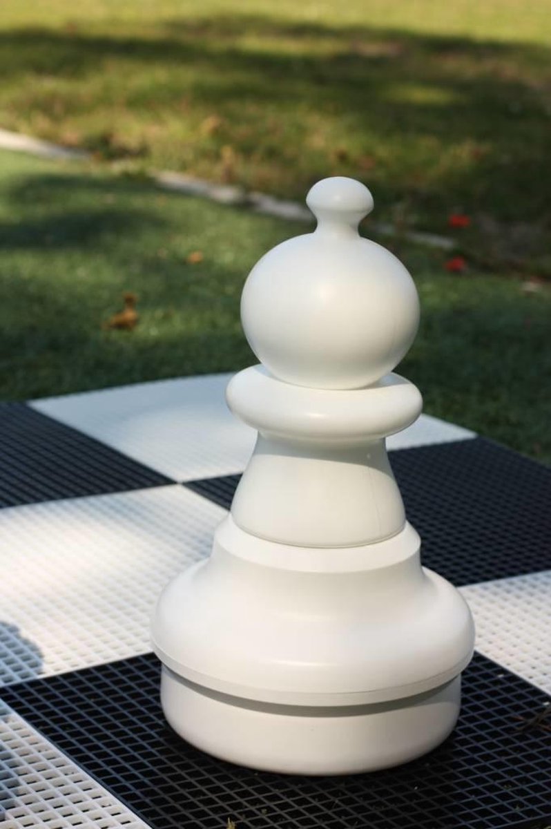 Schaakstuk, Pion, 42 cm, zwart Zwart Klasse en Geweldig | Games | bol