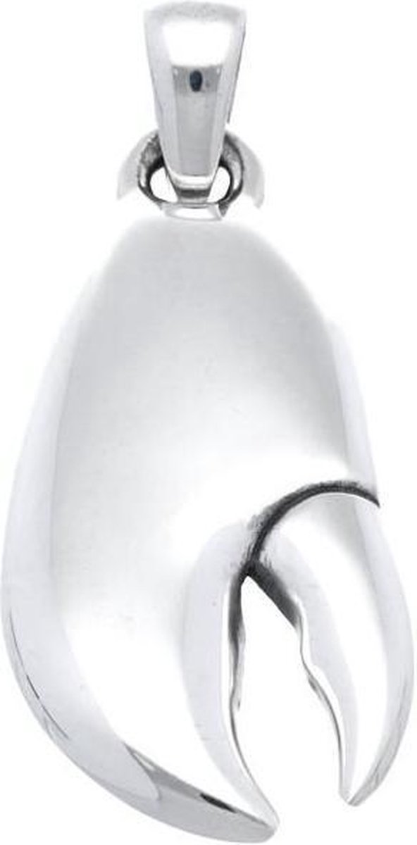 Zilveren Kreeften schaar kettinghanger | bol.com