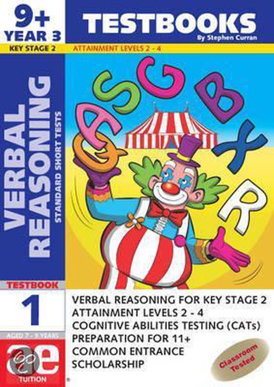 9+ (Year 3) Verbal Reasoning, Stephen C. Curran | 9781904257813 ...