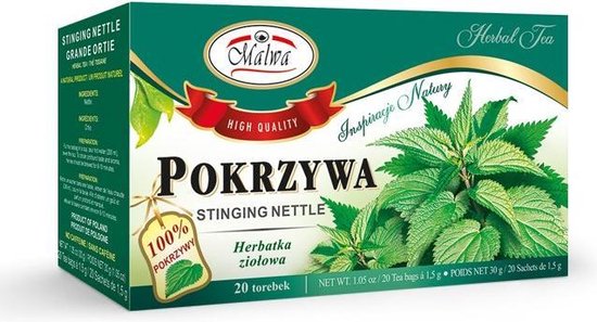 Brandnetelthee 20 x 1.5g | bol