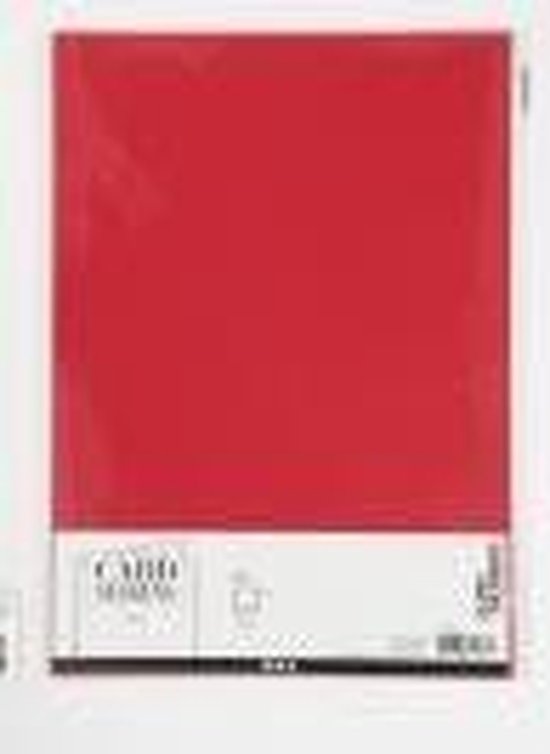 Papier. rood. A4. 210x297 mm. 80 gr. 20 stuk/ 1 doos | bol.com