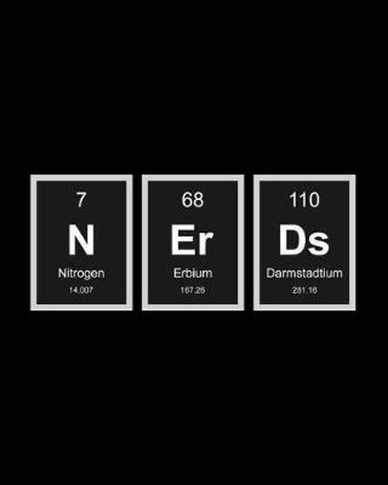 Nerds, Chalex Periodic Notebooks | 9781091572638 | Boeken | bol.com