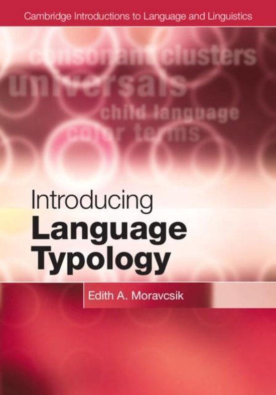 Introducing Language Typology | 9780521193405 | Edith A. Moravcsik ...