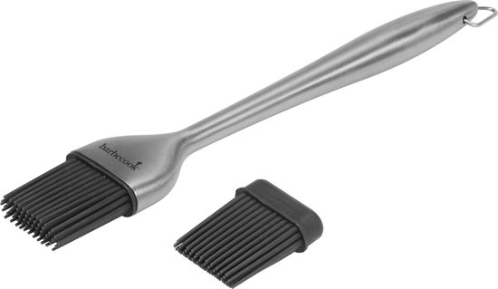 SILICONEN KWAST INOX + 1 NAVULLING | bol