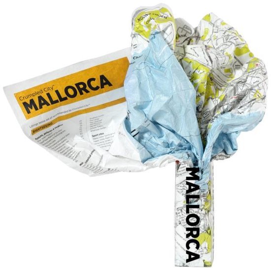 Mallorca Crumpled City Map, Dave Goodman | 9788897487326 | Boeken | bol.com