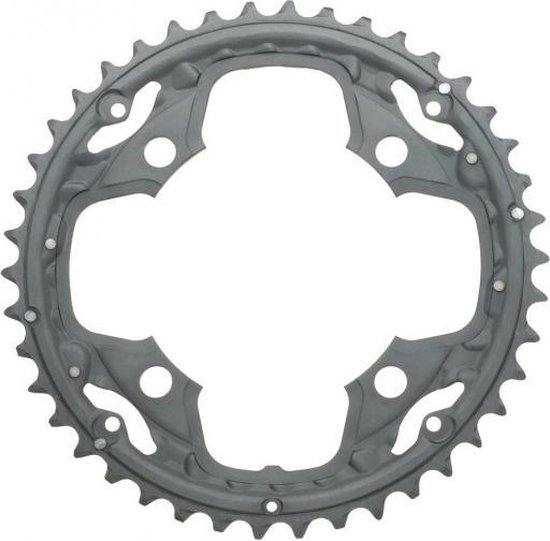 Shimano Kettingblad Deore Lx Fc-m590 42t-ae 130 Mm Zilver | bol.com