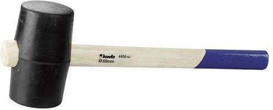 KWB rubberhamer nr.2 zacht rubber 65 mm | bol.com