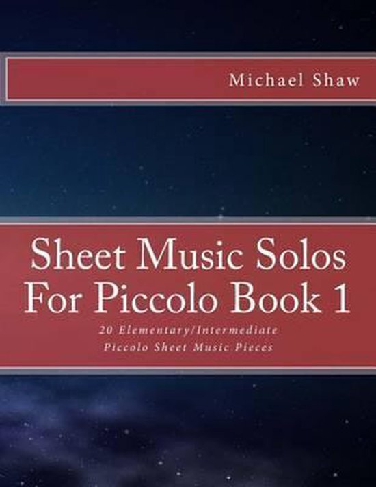 Sheet Music Solos for Piccolo- Sheet Music Solos For Piccolo Book 1 ...