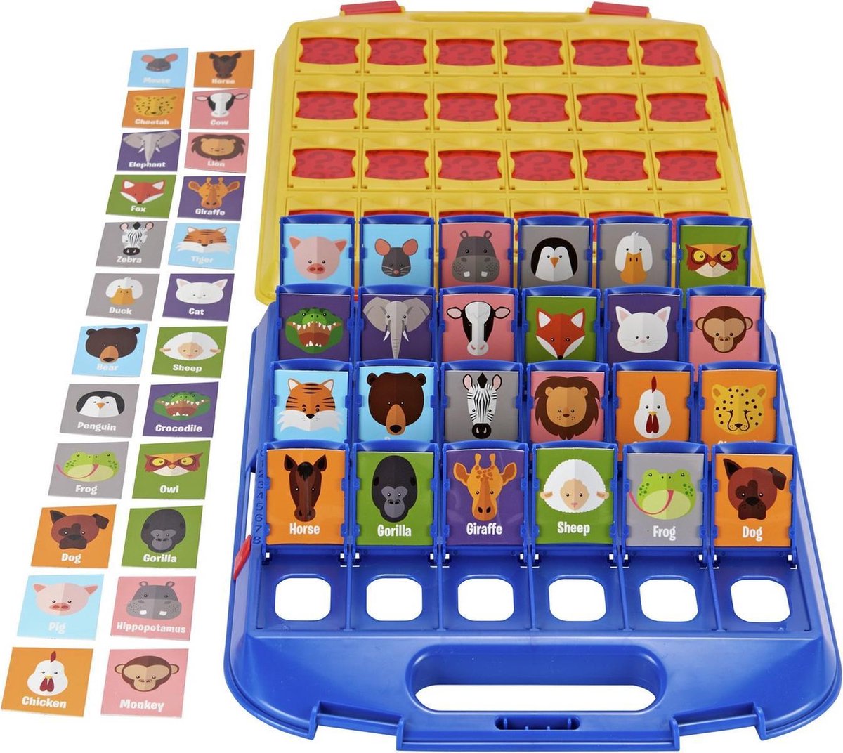 Chad Valley Wie is er in de dierentuin? Variant op Wie is het? | Games ...