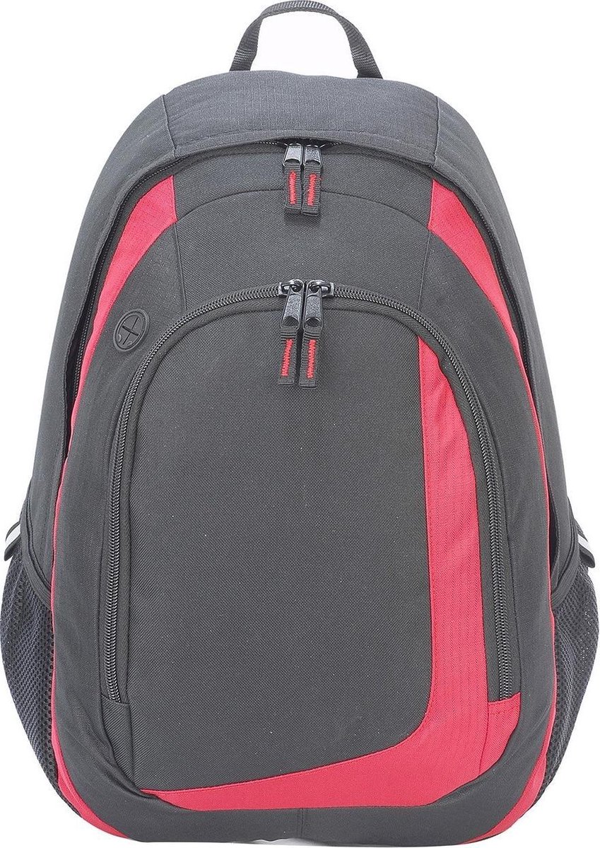 Shugon Backpack DeLuxe Black/Red 22 Liter | bol.com
