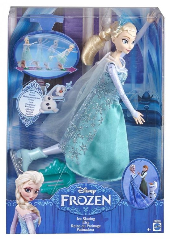Disney Frozen Schaatsende Elsa - Pop | bol.com