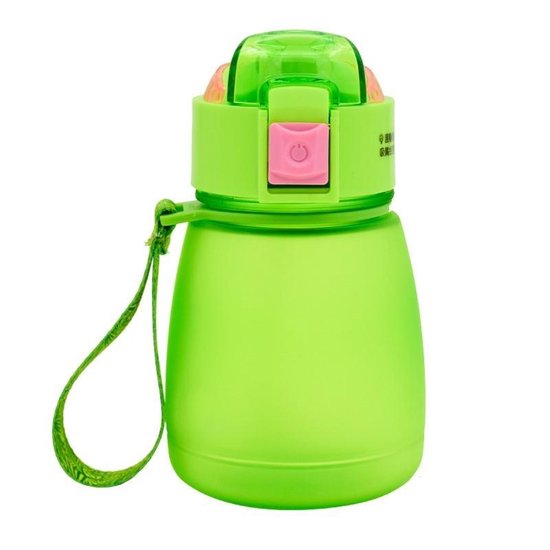 308ml food grade plastic kind schattige sippy waterfles (groen) | bol.com