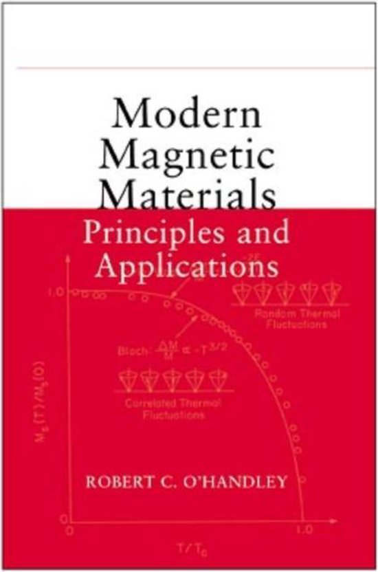 Modern Magnetic Materials, Robert C. O'Handley | 9780471155669 | Boeken ...