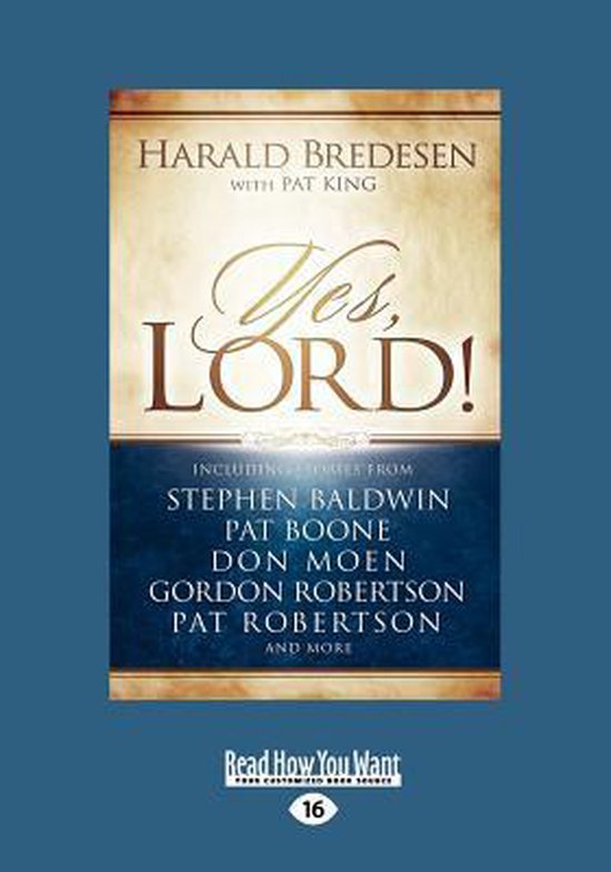 Yes, Lord (1 Volume Set) | 9781459625358 | Harald Bredesen | Boeken | bol