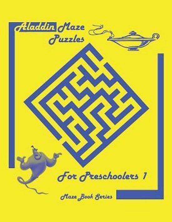 Maze Book- Aladdin Maze Puzzles For Preschoolers 1, Isyaias Sawing ...