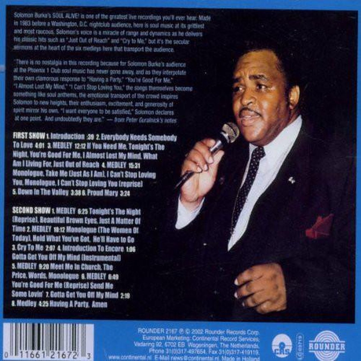 Soul Alive, Solomon Burke | CD (album) | Muziek | bol.com