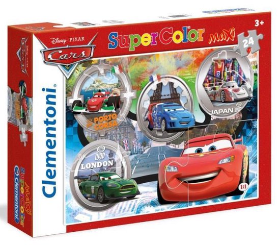 Clementoni Cars: The World Gran Prix Race Legpuzzel 24 stuk(s ...
