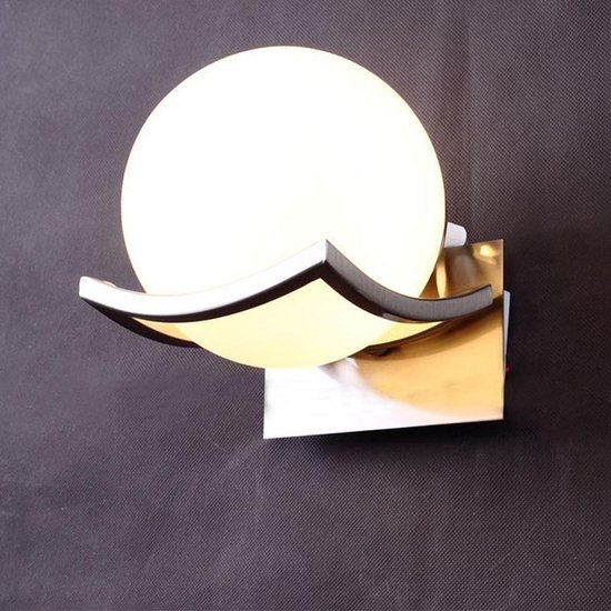Glazen bal muur lamp studie balkon slaapkamer bed gangpad lichten | bol.com