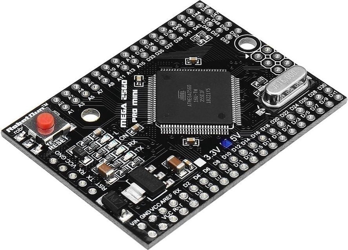 Robotdyn Mega 2560 PRO MINI 5V ATmega2560-16AU NO Pin Headers ...